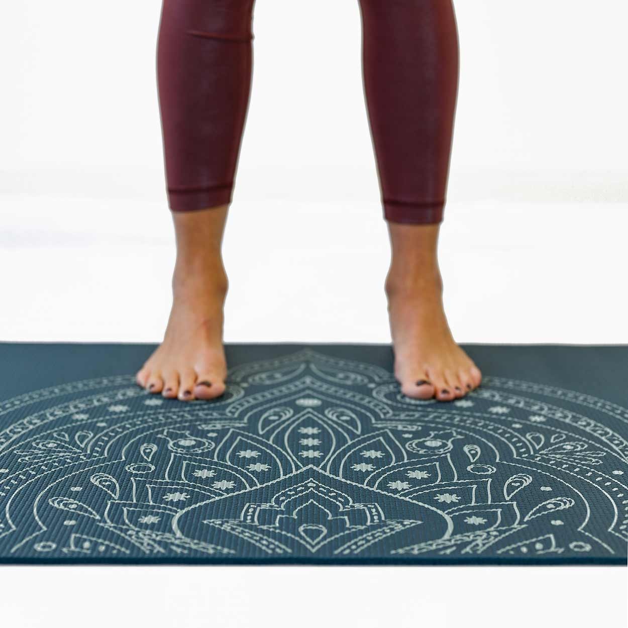 Love Generation Mystical Yoga Mat - Dark Blue - Yogashop