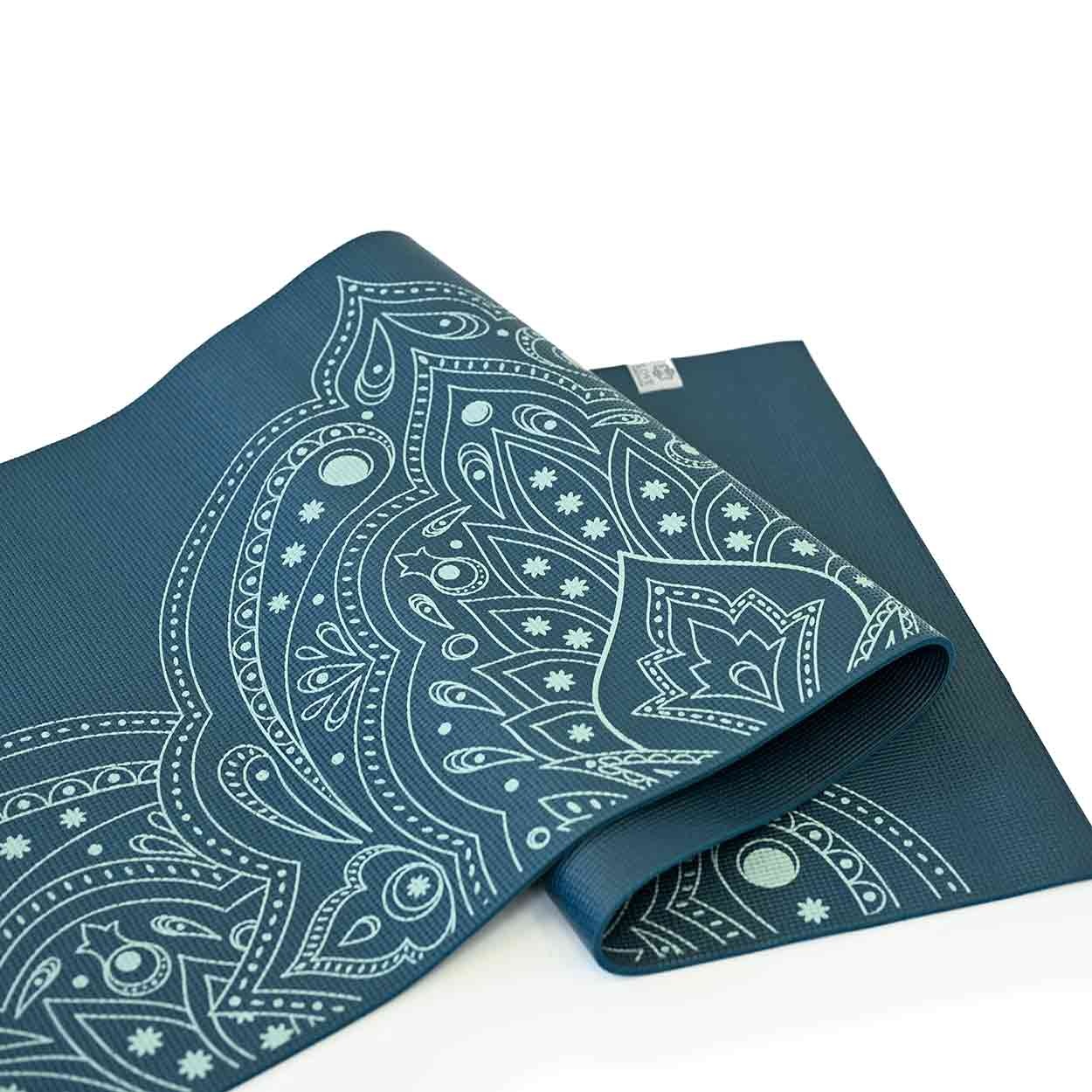 Yoga mat │Mystical │6mm │Love Generation │Dark blue - Yogashop