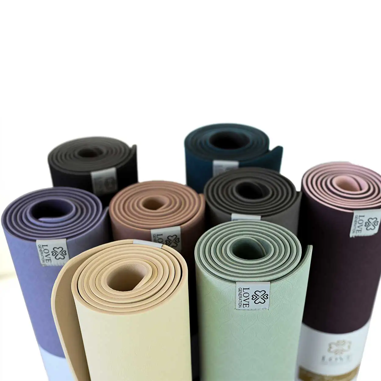 Superior TPE Eco Yoga mat - Serene Sage - Yogashop