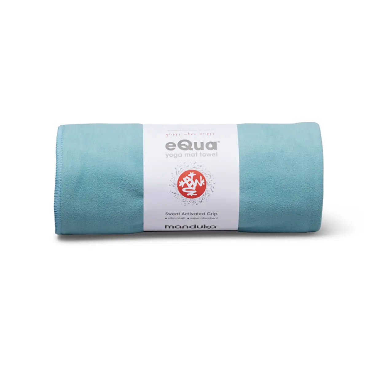 Manduka eQua Yogatowel - Blue Lotus - 183 cm long - Yogashop