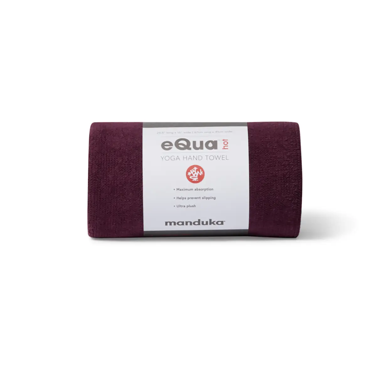 Manduka eQua Hand Towel - Acai - Yogashop