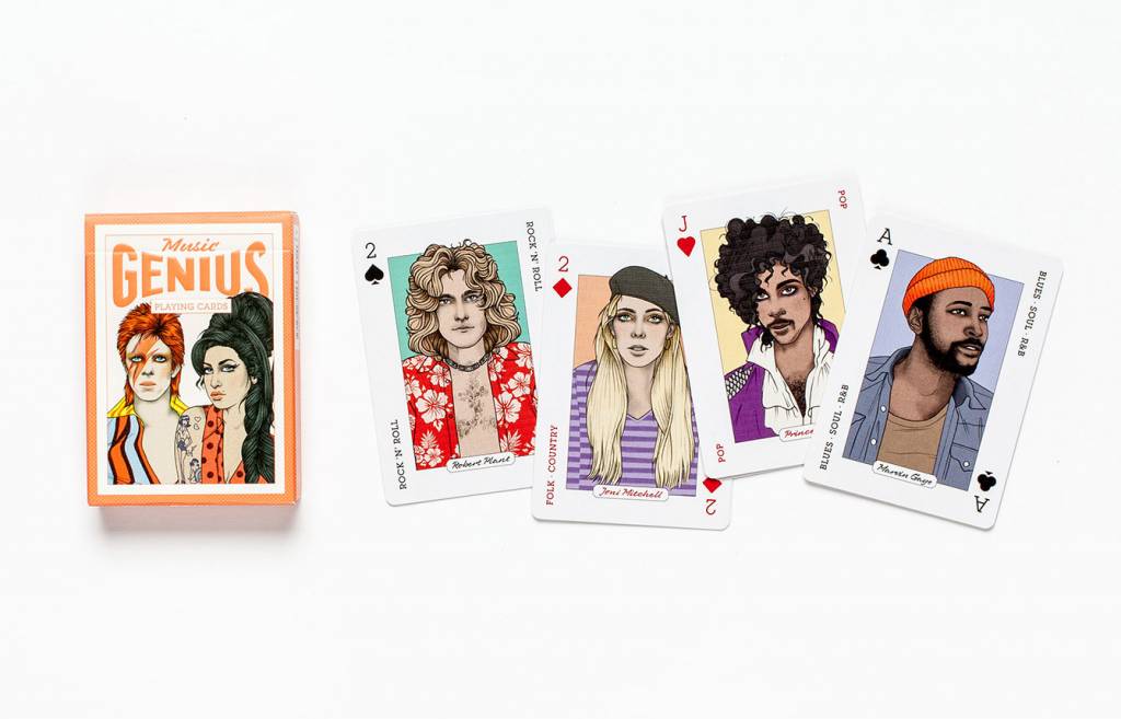 Genius Music (Genius Playing Cards) - BIS Publishers