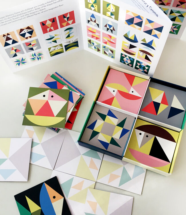 Play with Shapes Memory Game | Anja Brunt - BIS Publishers