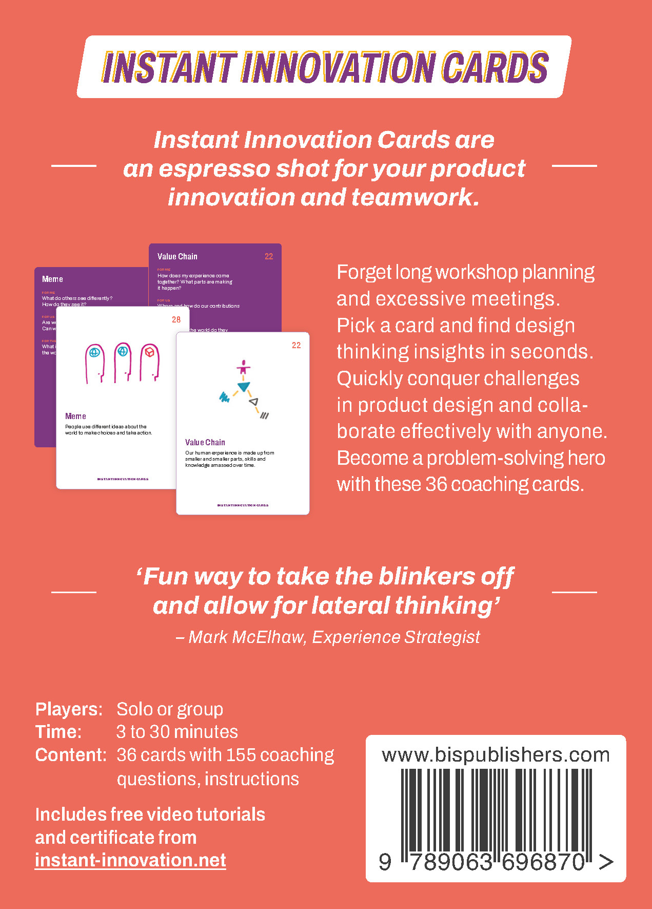 Instant Innovation Cards - BIS Publishers