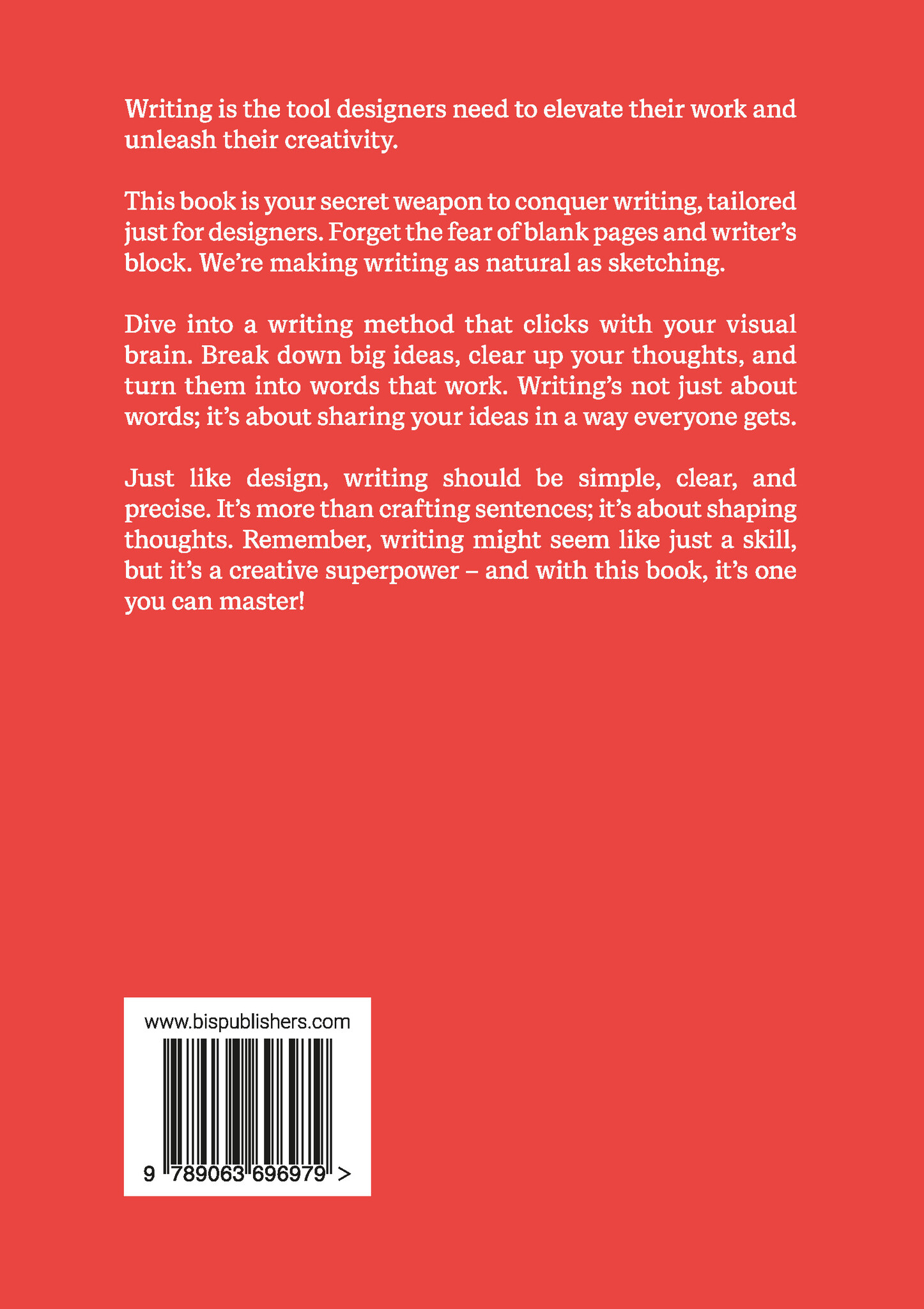 Writing is not Magic, it's Design - BIS Publishers