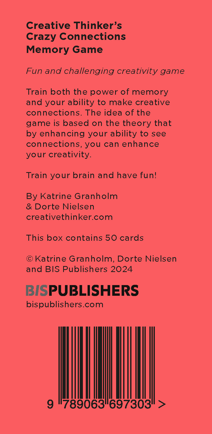 Creative Thinker's: Crazy Connections Memory Game - BIS Publishers