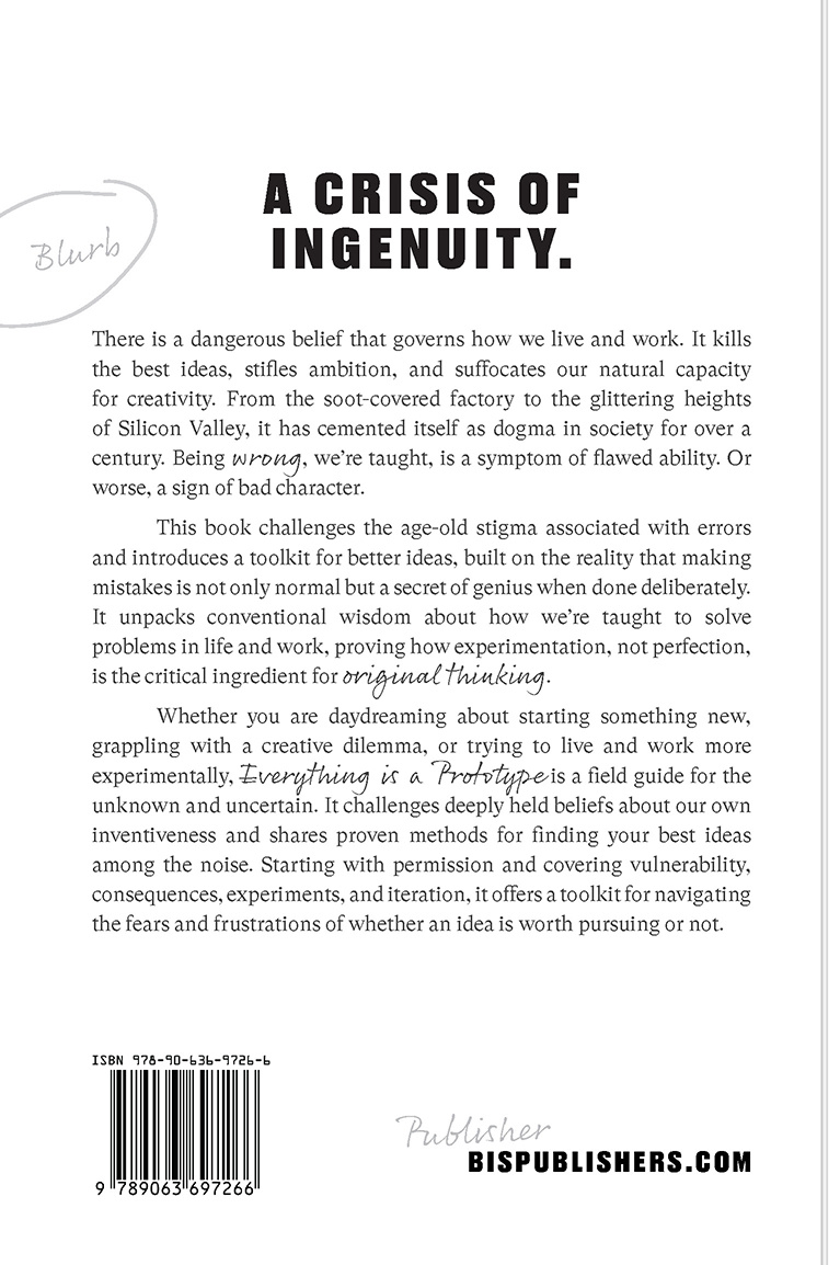 Everything is a prototype - BIS Publishers