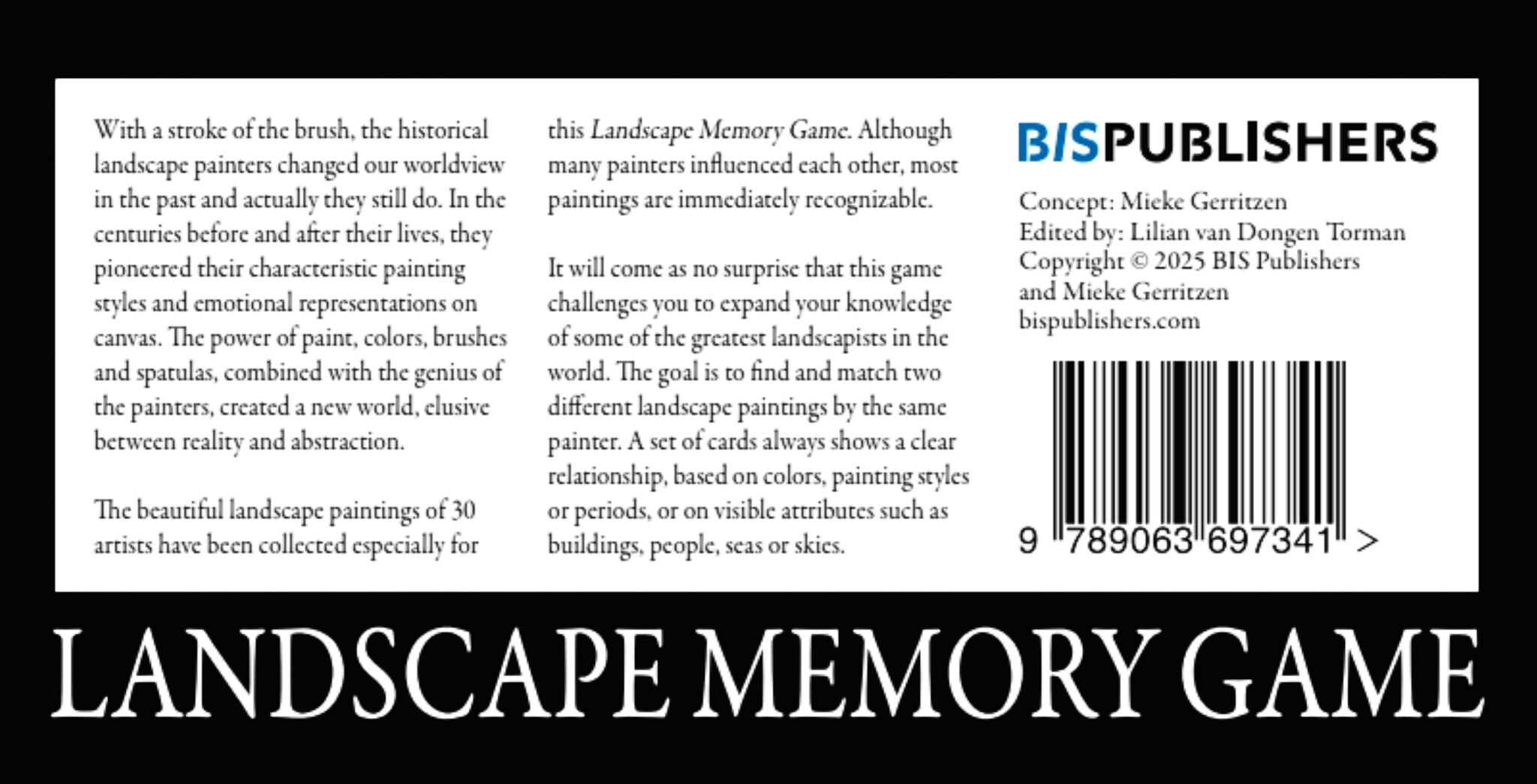 Landscape Memory Game - BIS Publishers