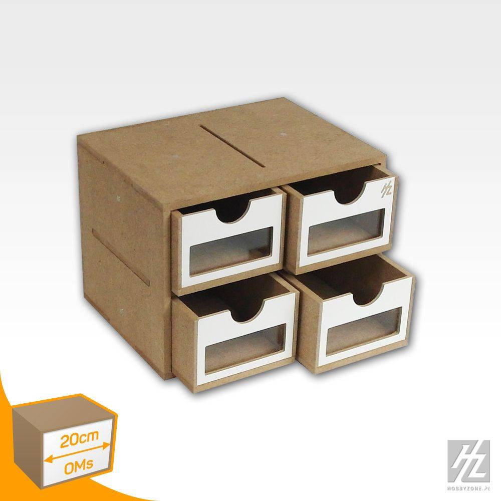 Hobby Zone Drawers Module x4 - OMs01a - Scenery Workshop BV ...