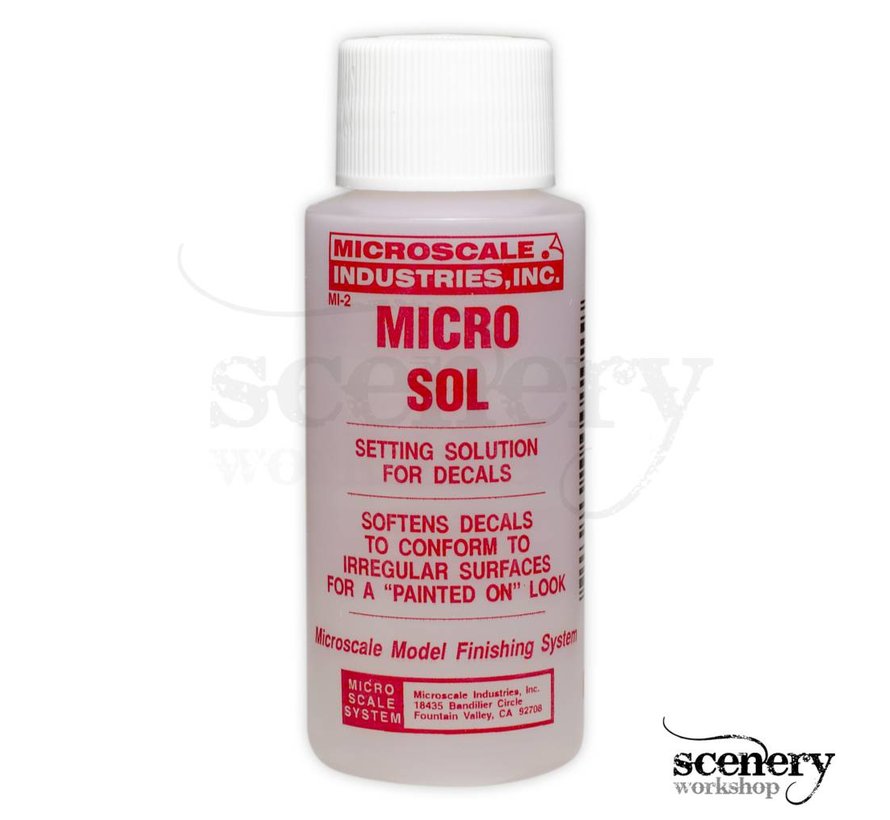 Microscale Micro-Sol Decal Solvent - MI-2 - Scenery Workshop BV