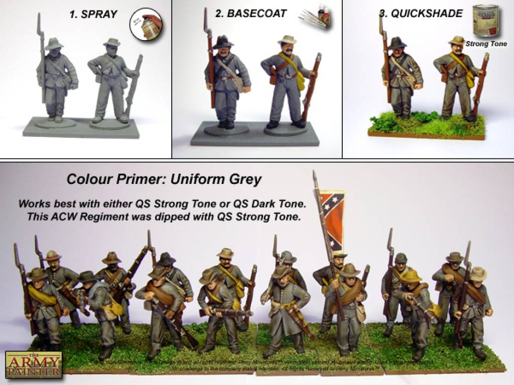 The Army Painter Uniform Grey - Colour Primer - CP3010 - Scenery ...