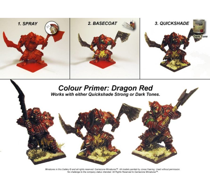 The Army Painter Dragon Red - Colour Primer - CP3018 - Scenery Workshop BV