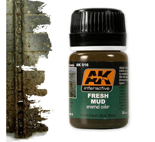 AK interactive Fresh Mud Effects - AK Weathering Products - 35ml - AK016 - Scenery Workshop BV