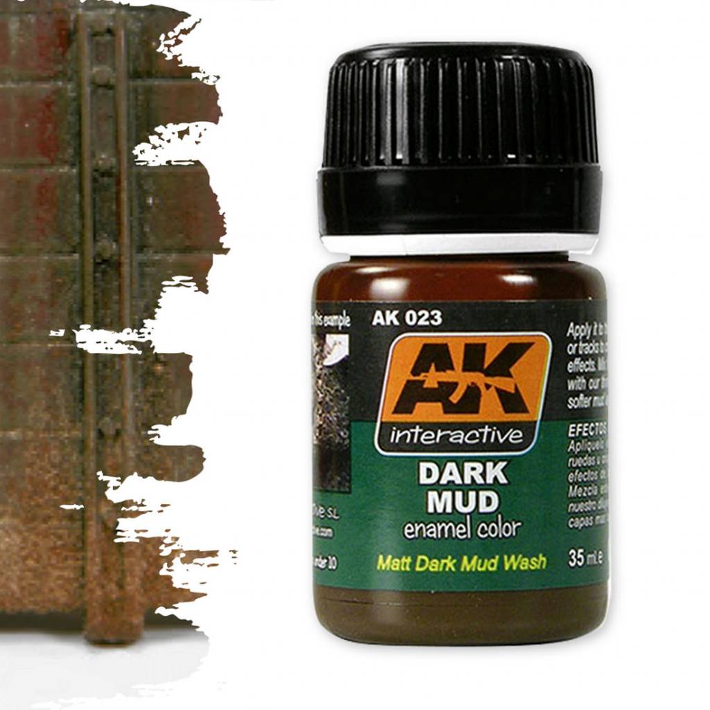 AK interactive Dark Mud Effects - Nature Weathering - 35ml - AK023 ...