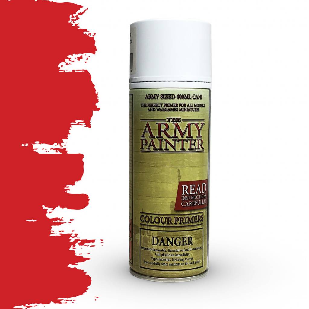 The Army Painter Pure Red - Colour Primer - CP3006 - Scenery Workshop ...