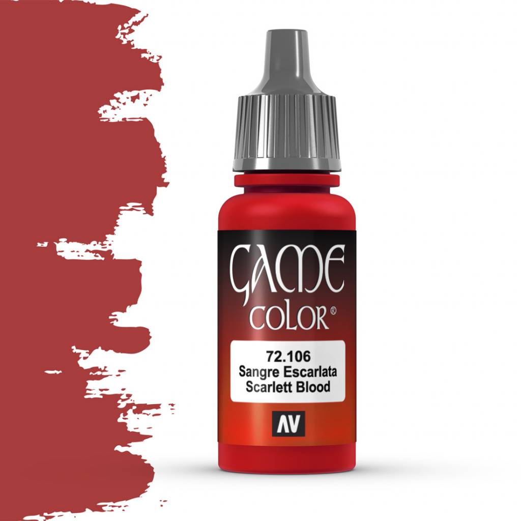 Vallejo Game Color Scarlett Blood - 17ml - 72106 - Scenery Workshop BV
