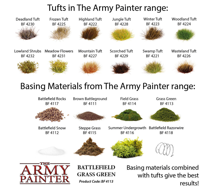 Buy The Army Painter - Battlefield Grass Green - BF4113 - Scenery ...
