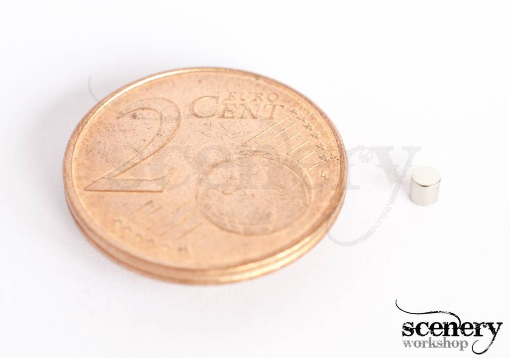 Supermagnete 2mm x 2mm Rare Earth Magnets for miniatures - 20x - S-02 ...