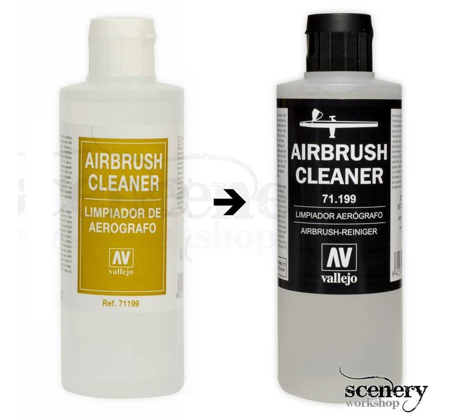 Vallejo Airbrush cleaner - 200ml - 71199 - Scenery Workshop BV