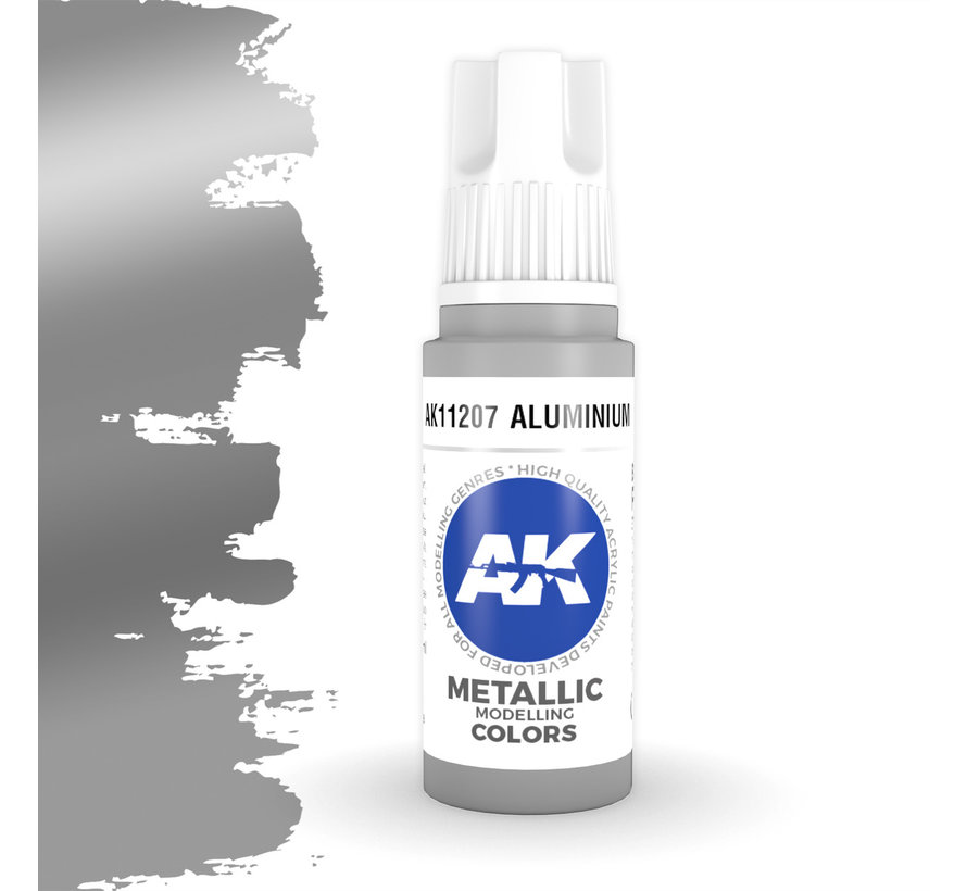 AK interactive Aluminium Metallic Modelling Colors - 17ml - AK11207 ...