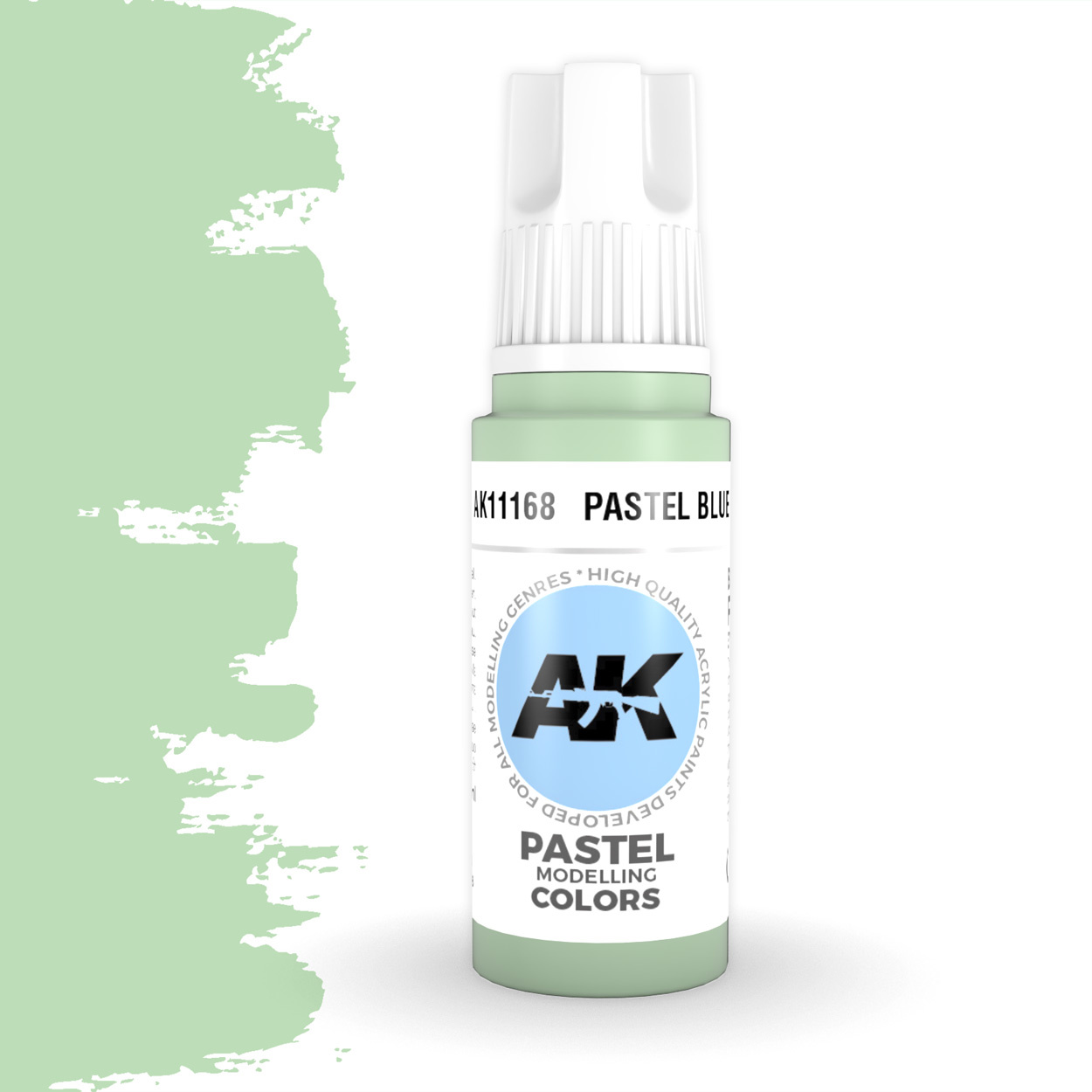 AK interactive Pastel Blue Pastel Modelling Colors - 17ml - AK11168 ...