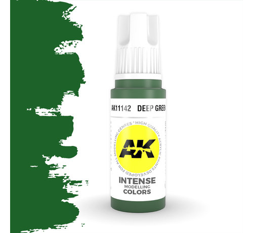 AK interactive Deep Green Intense Modelling Colors - 17ml - AK11142 ...