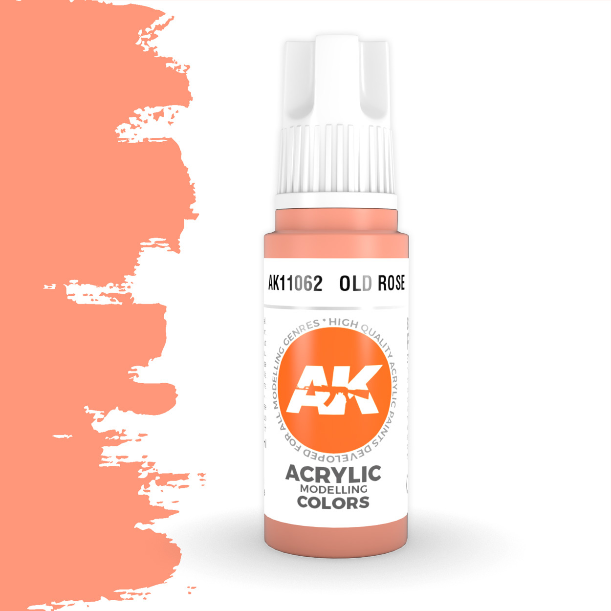 AK interactive Old Rose Acrylic Modelling Colors - 17ml - AK11062 ...