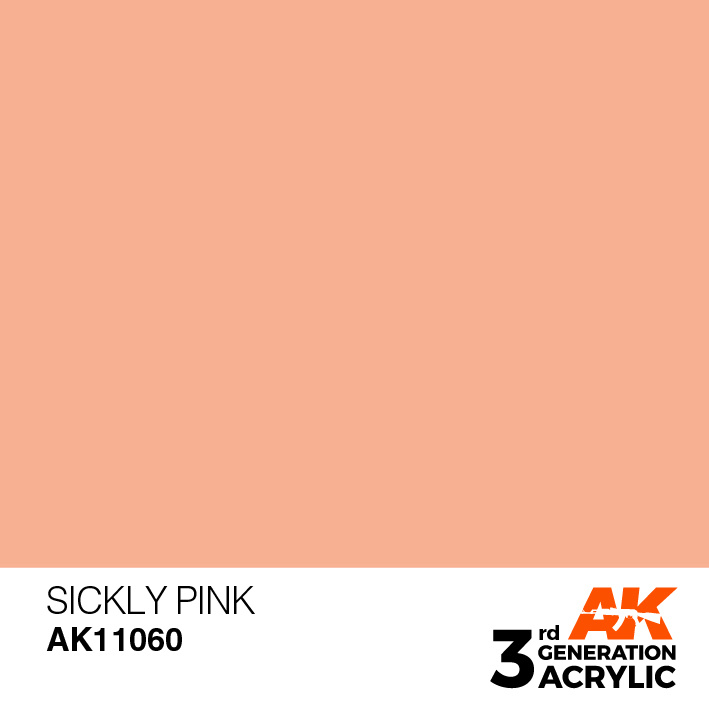 AK interactive Sickly Pink Acrylic Modelling Colors - 17ml - AK11060 ...