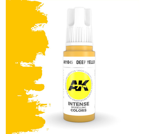 AK interactive Deep Yellow Intense Modelling Colors - 17ml - AK11045 ...