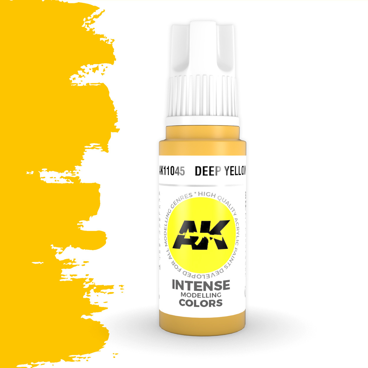 AK interactive Deep Yellow Intense Modelling Colors - 17ml - AK11045 ...