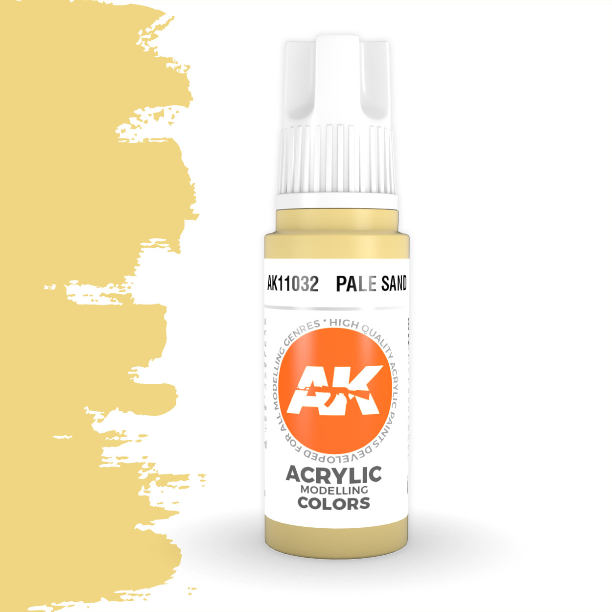 AK interactive Pale Sand Acrylic Modelling Colors - 17ml - AK11032 - Scenery Workshop BV