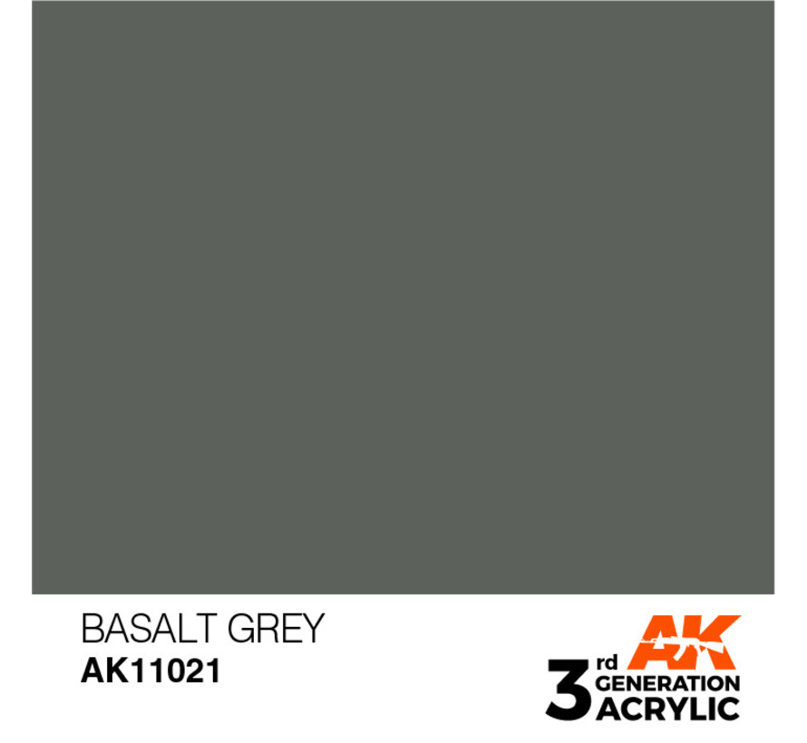 AK interactive Basalt Grey Acrylic Modelling Colors - 17ml - AK11021 ...