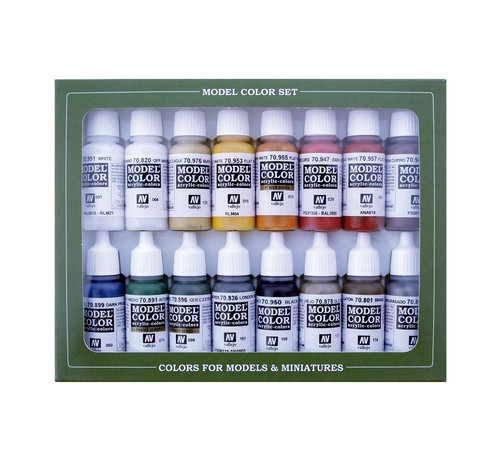 Vallejo Model Color Napoleonic Colors French & British 1789-1815 ...