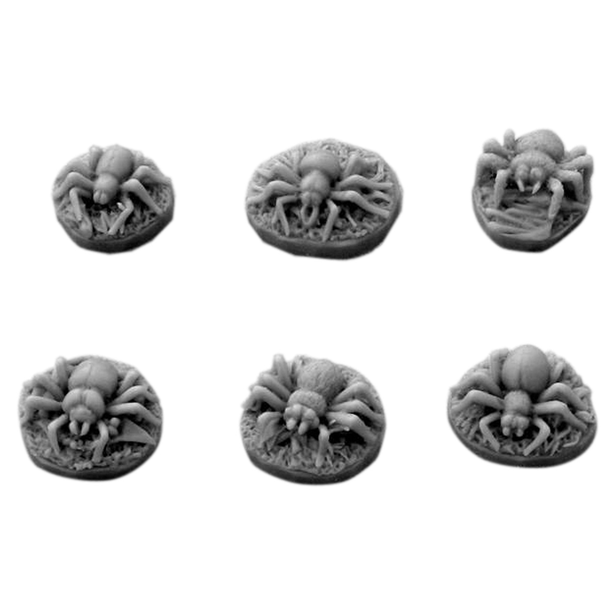 Mini Monsters Spiders (Spinnen) - 6x - MM-51 - Scenery Workshop BV