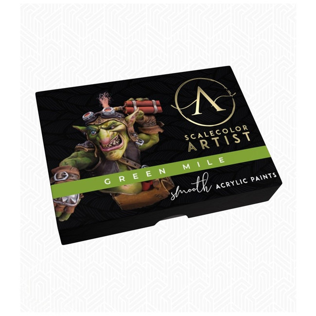 Scale75 Green Mile Scalecolor Artist - 6 colors - 20ml - SSAR-07 ...