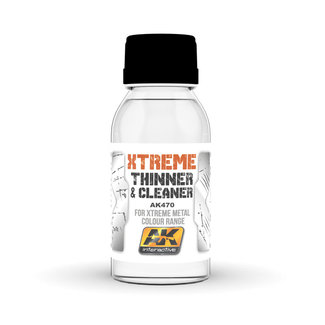 AK interactive Xtreme Cleaner & Thinner - 100ml - AK470 - Scenery ...