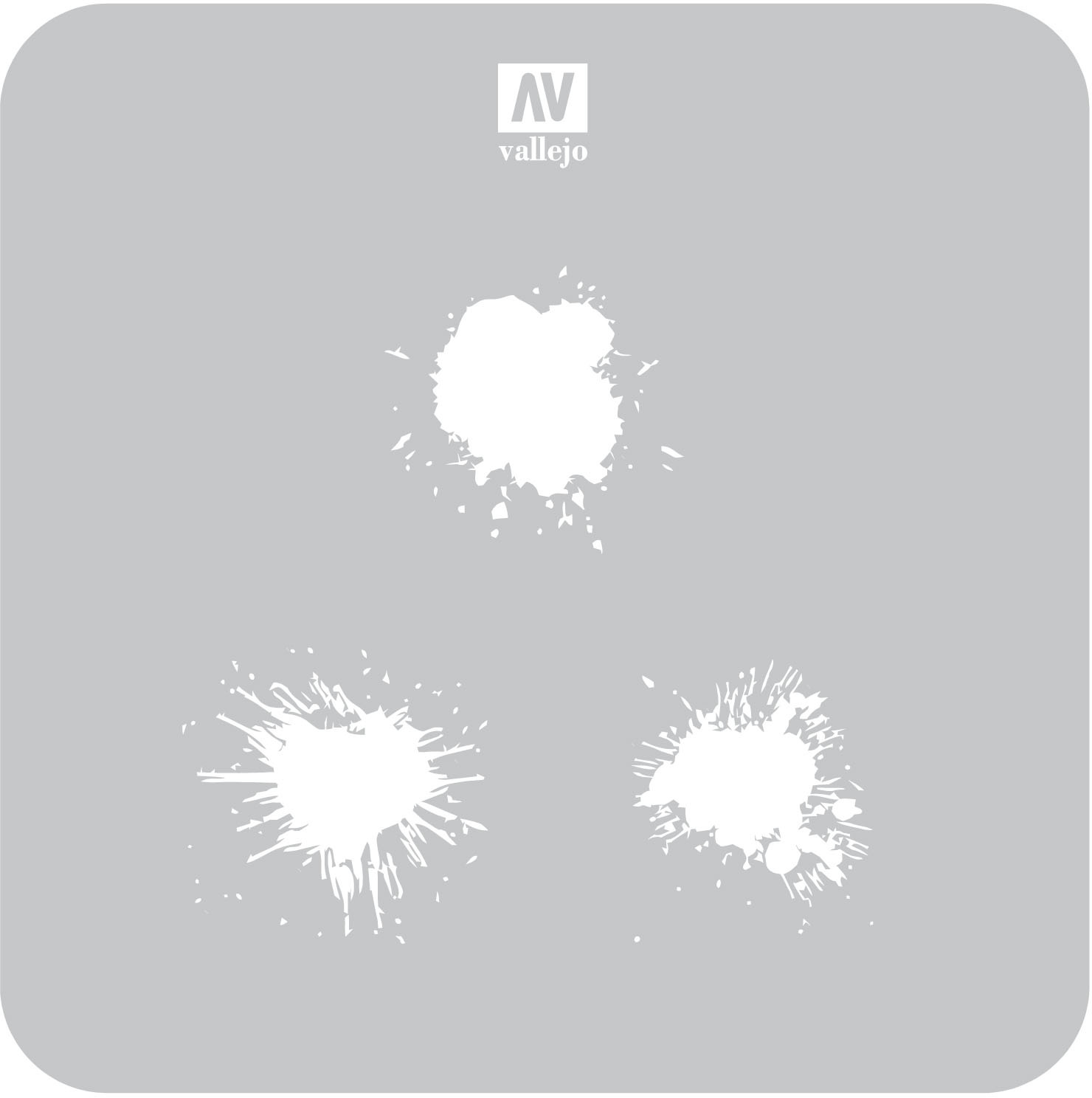 Vallejo Paint Stains - 1/35 - Texture Effects Airbrush Stencil - ST ...