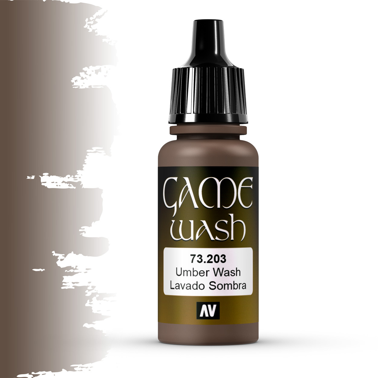 Vallejo Game Color Wash Umber Shade - 17ml - 73203 - Scenery Workshop BV