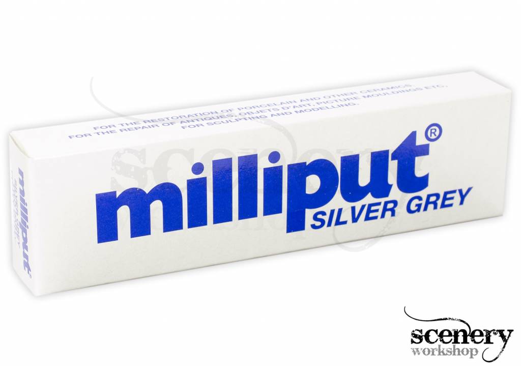 Milliput Silver Grey - MIL 03 - Scenery Workshop BV