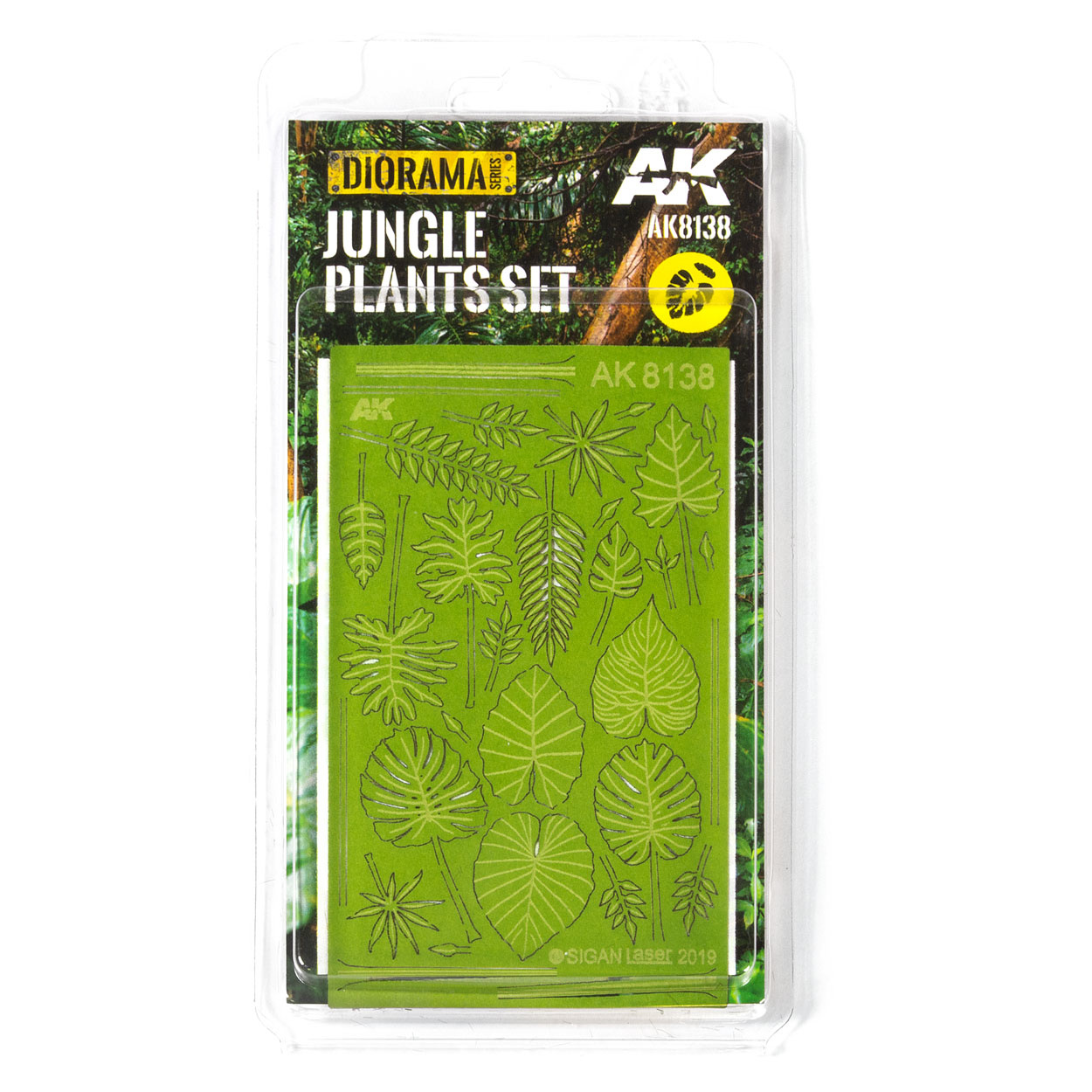 AK interactive Jungle Plants - Lasercut - AK8138 - Buy now at Scenery ...