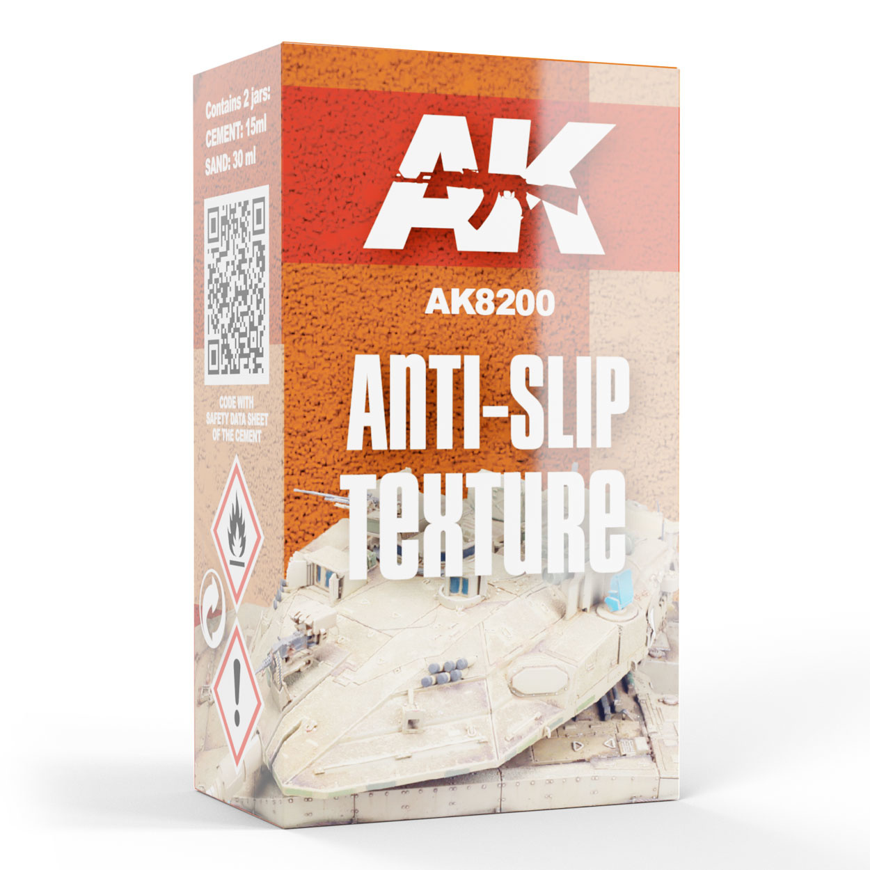 AK interactive Anti-Slip Texture - 45ml - AK8200 - Buy now at Scenery ...