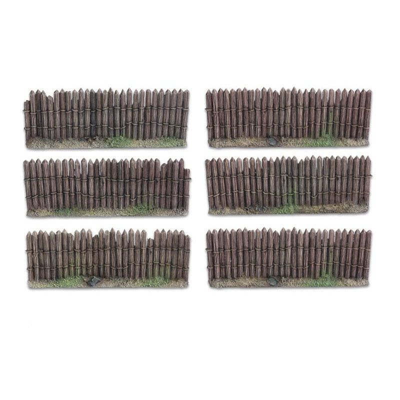 Tabletop-Art Wooden stockade 28mm - TTA800015 - Scenery Workshop BV