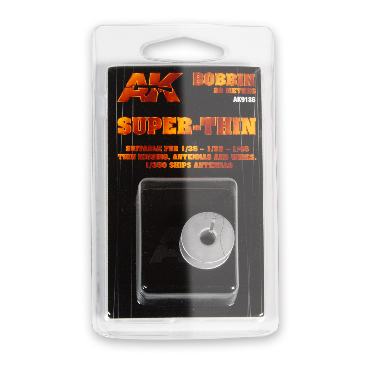 AK interactive Elastic Rigging Bobbin Super-Thin - 20m - AK9136 - Koop ...