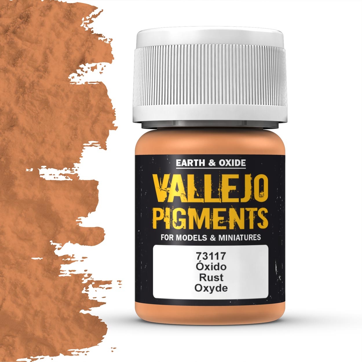 Vallejo Pigment Rust - 35ml - 73117 - Koop nu bij Scenery Workshop ...