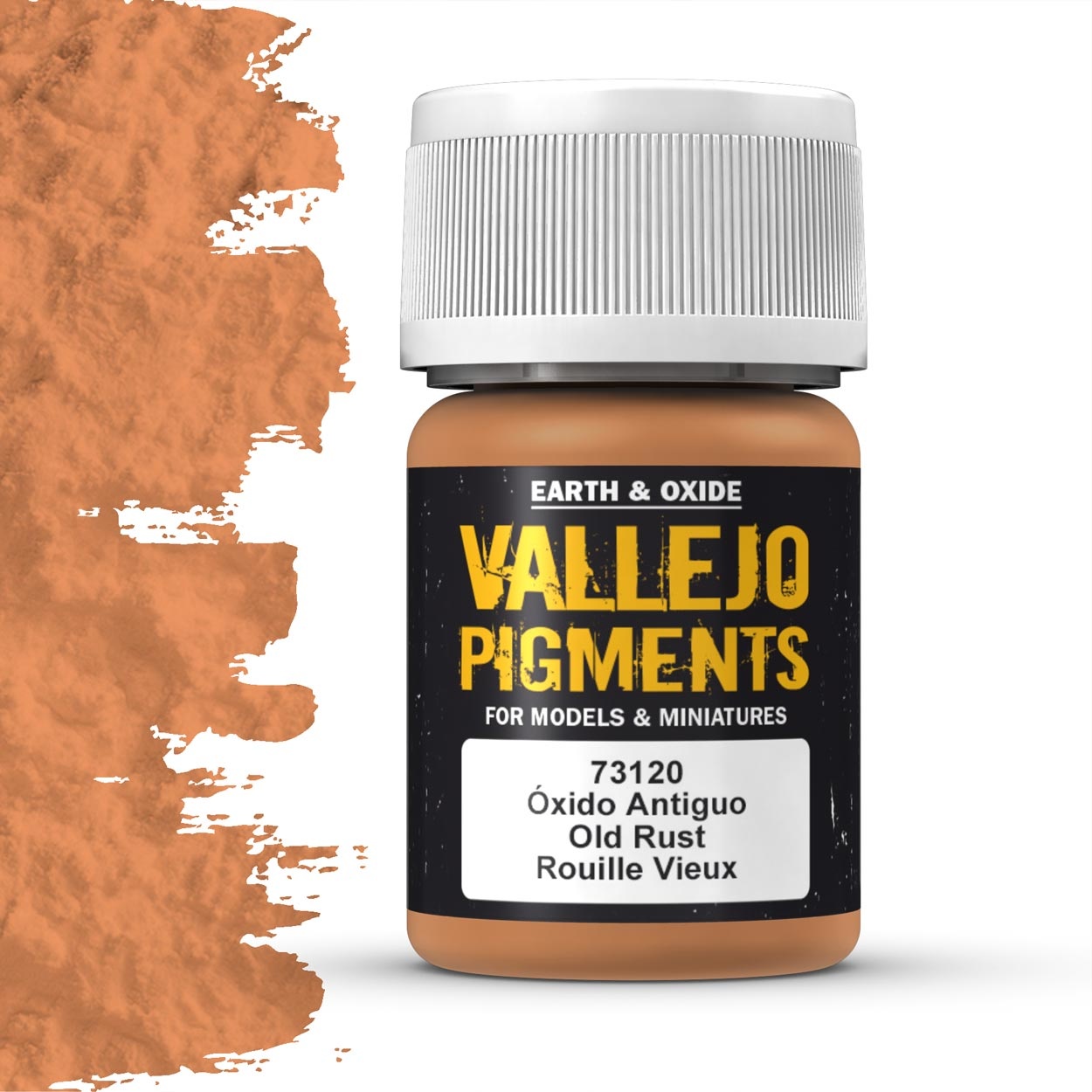 Vallejo Pigment Old Rust - 35ml - 73120 - Buy now at Scenery Workshop ...