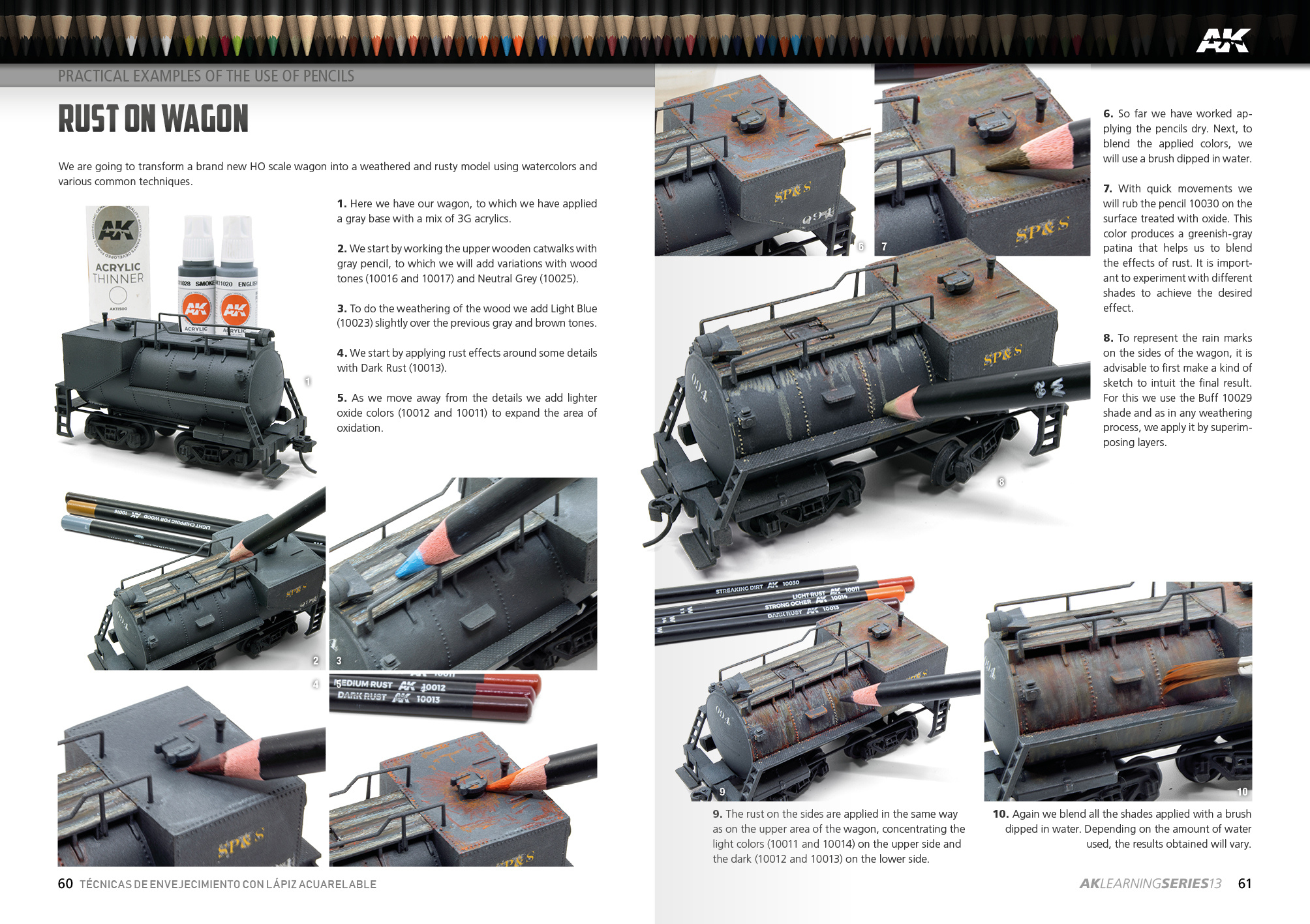 AK interactive Weathering Pencil Techniques - AK Learning Series nr 13 ...