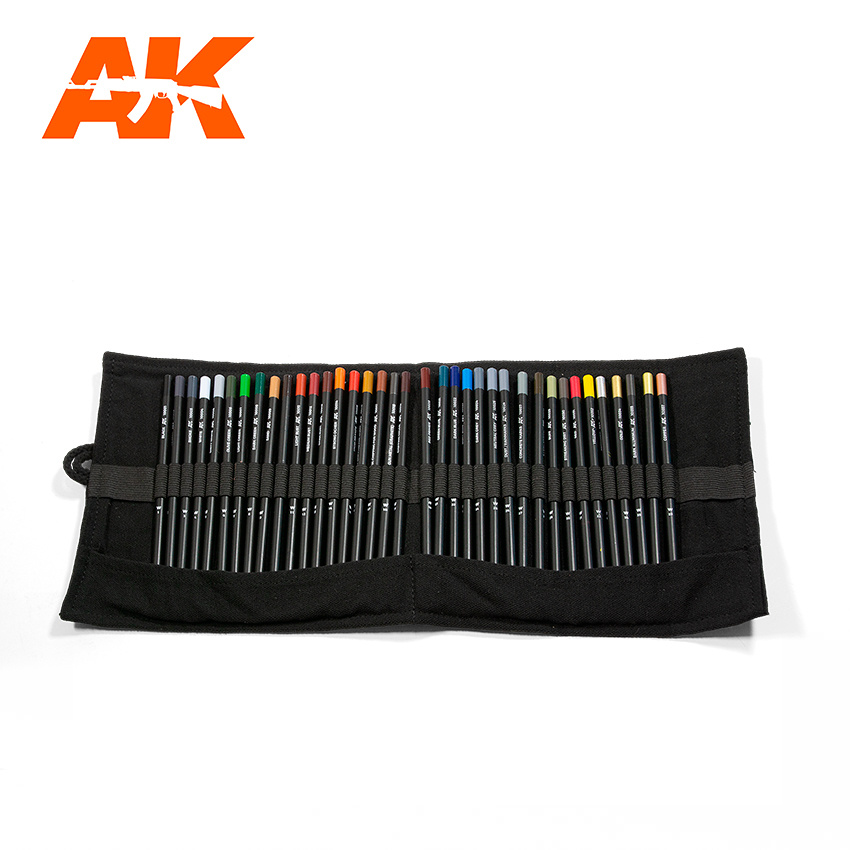 AK interactive Weathering Pencils Complete Serie Etui - 37x - AK10048 ...