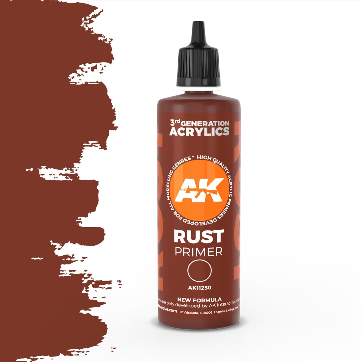 AK interactive Rust Surface Primer 3rd generation - 100ml - AK11250 - Koop nu bij Scenery ...