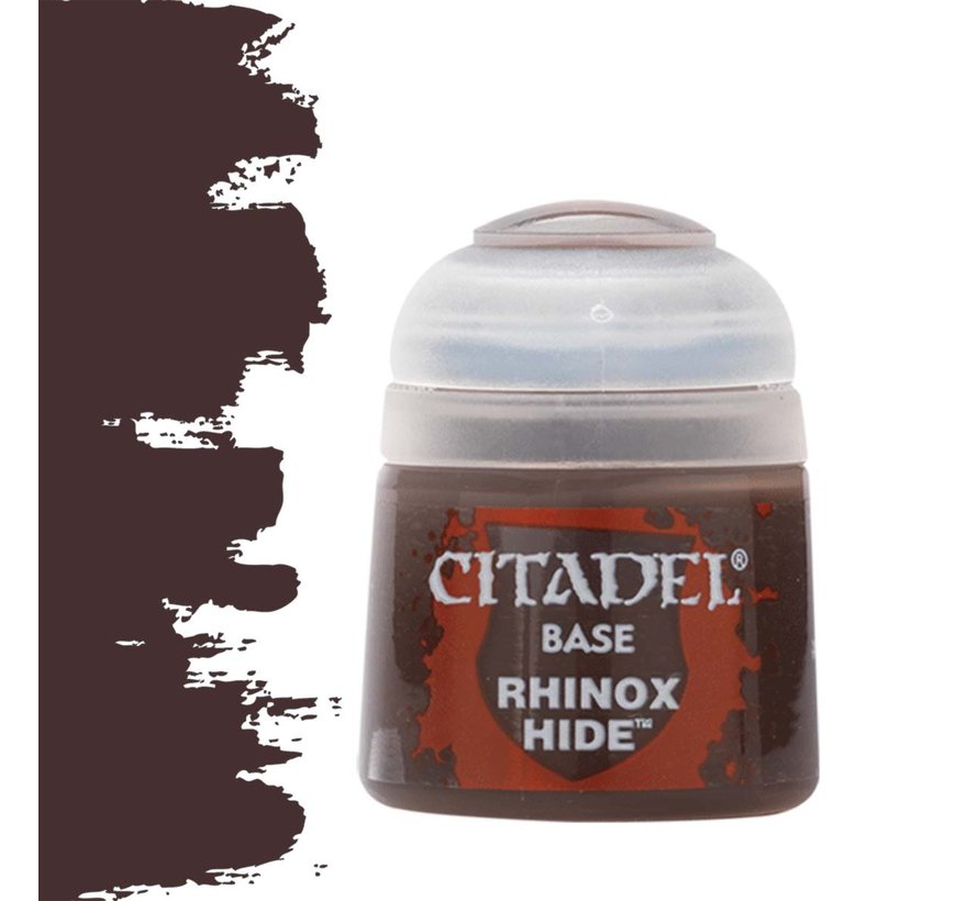 Citadel Rhinox Hide - Base Paint - 12ml - 21-22 - Koop nu bij Scenery ...