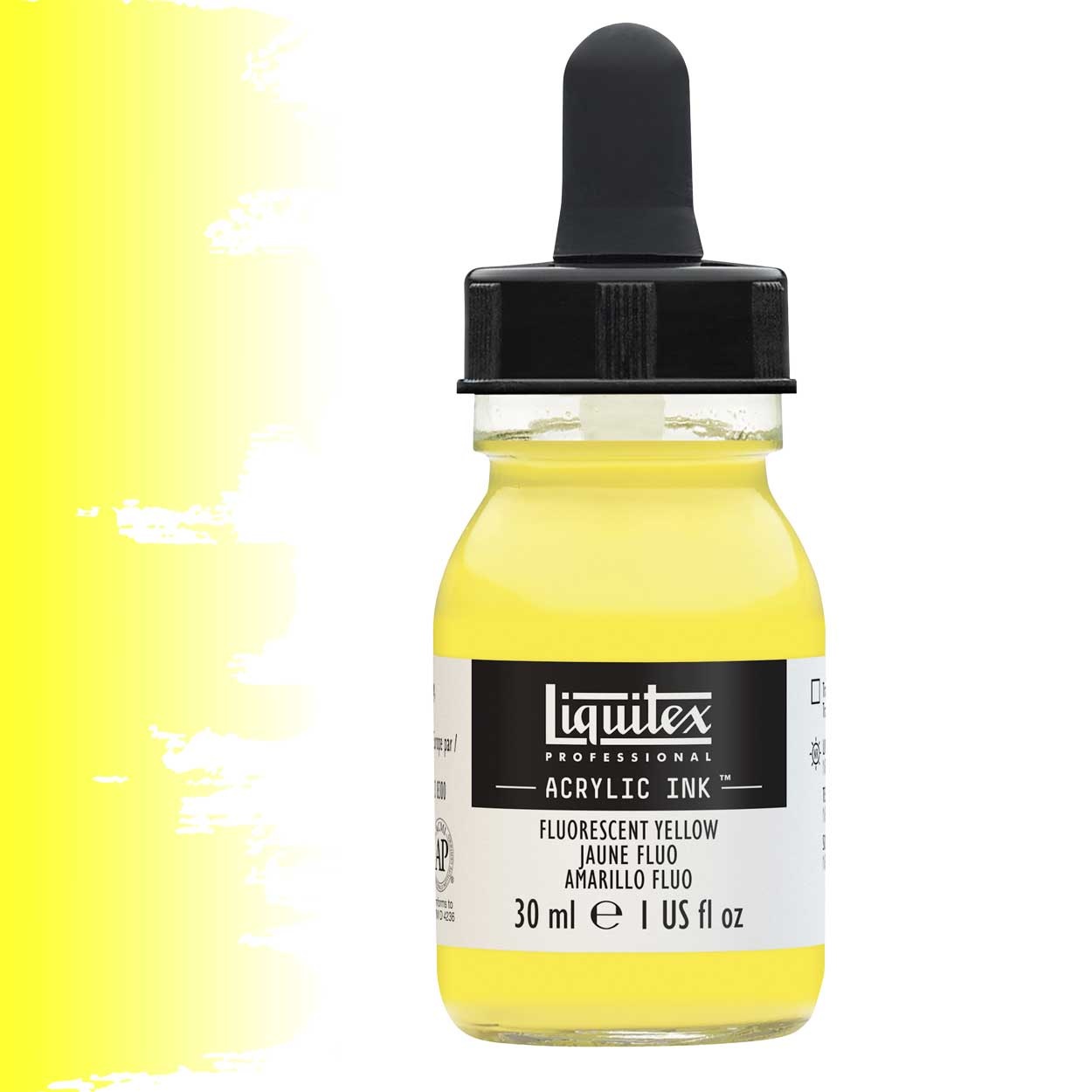 Liquitex Liquitex Professional Acrylic Ink! Fluorescent Yellow - 30ml ...
